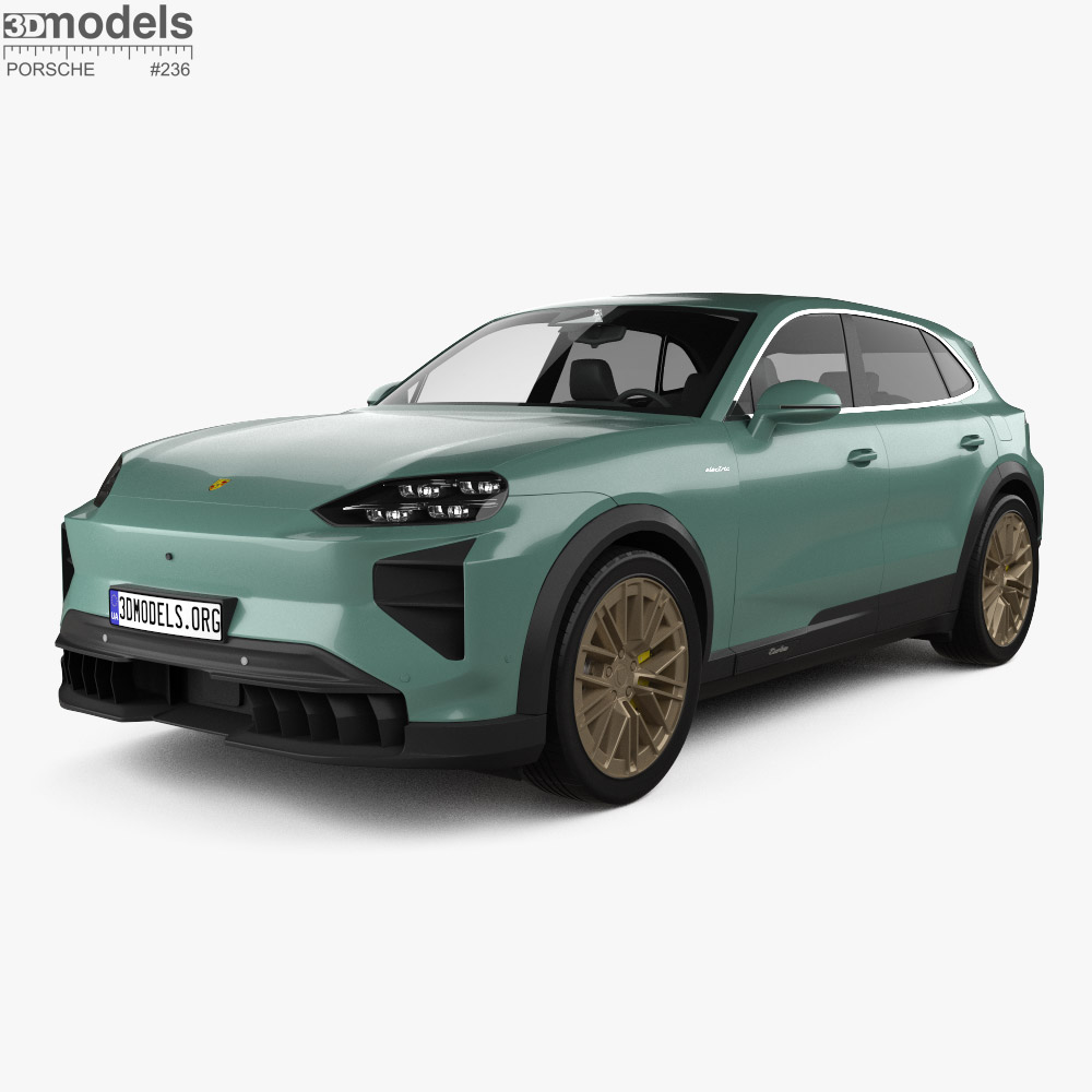 Porsche Cayenne 3D Models Download - 3DModels.org