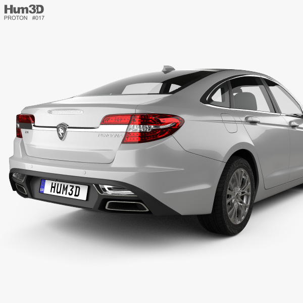 Proton Perdana 2018 3D model - Download Sedan on 3DModels.org