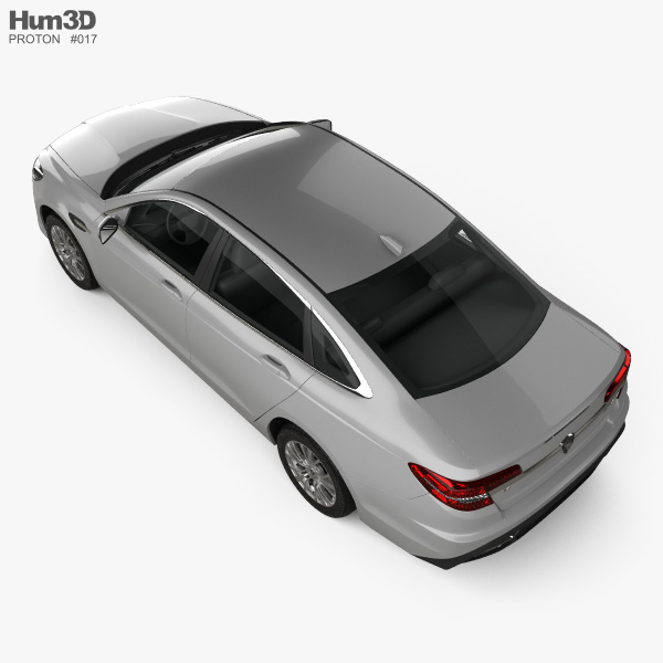 Proton Perdana 2018 3D model - Download Sedan on 3DModels.org
