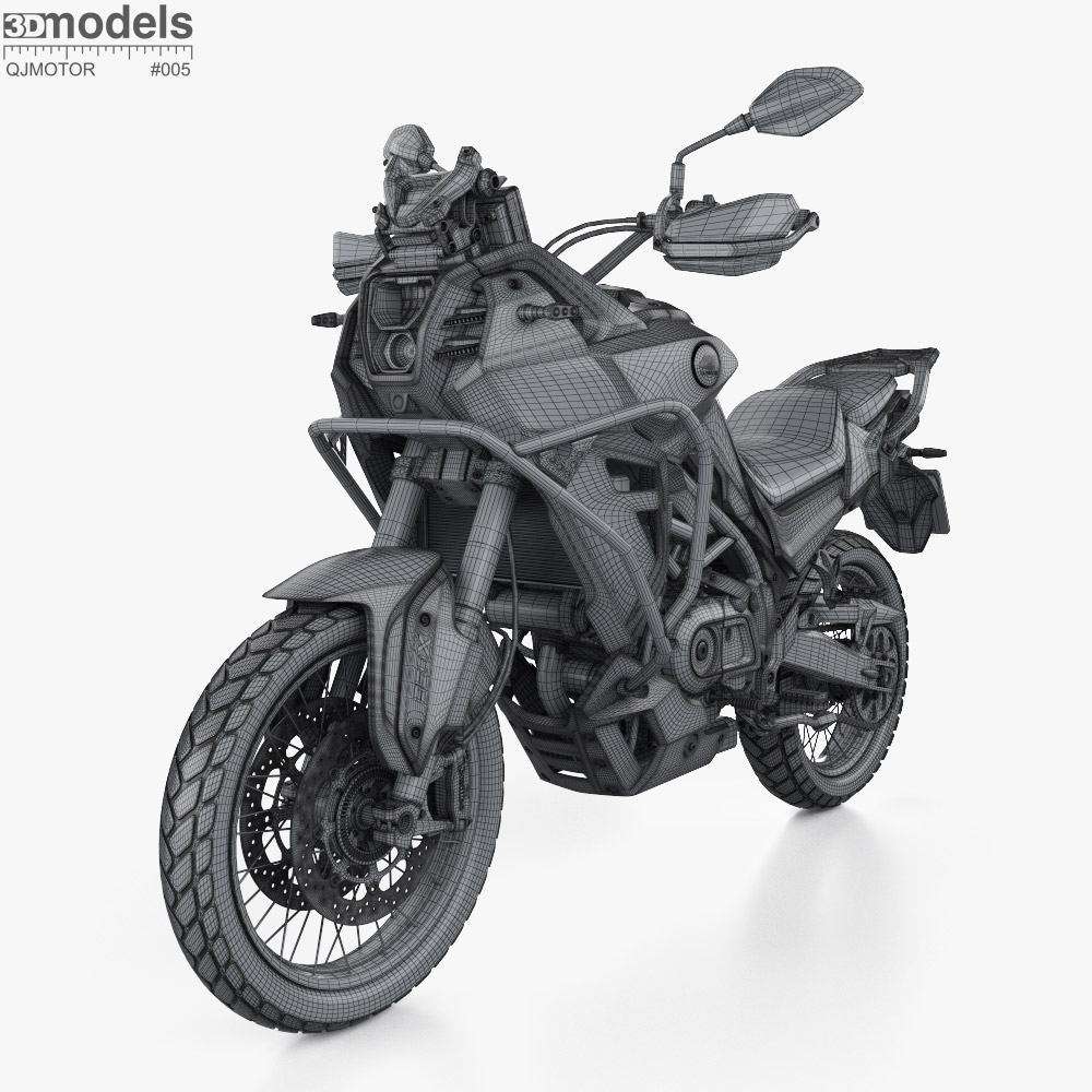 QJMOTOR SVT 650X 2025 Modelo 3D - Descargar Motocicletas activado ...