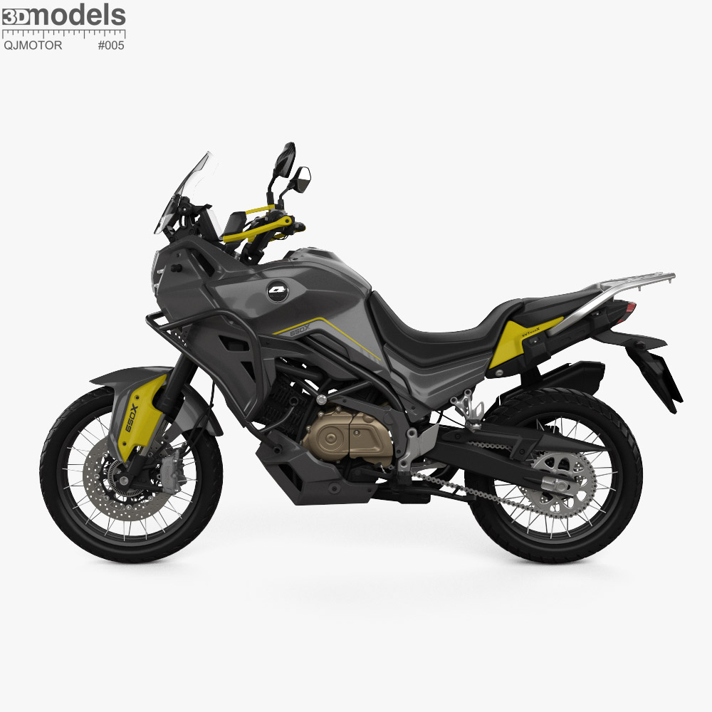 QJMOTOR SVT 650X 2025 Modèle 3D - Télécharger Motocyclettes on 3DModels.org