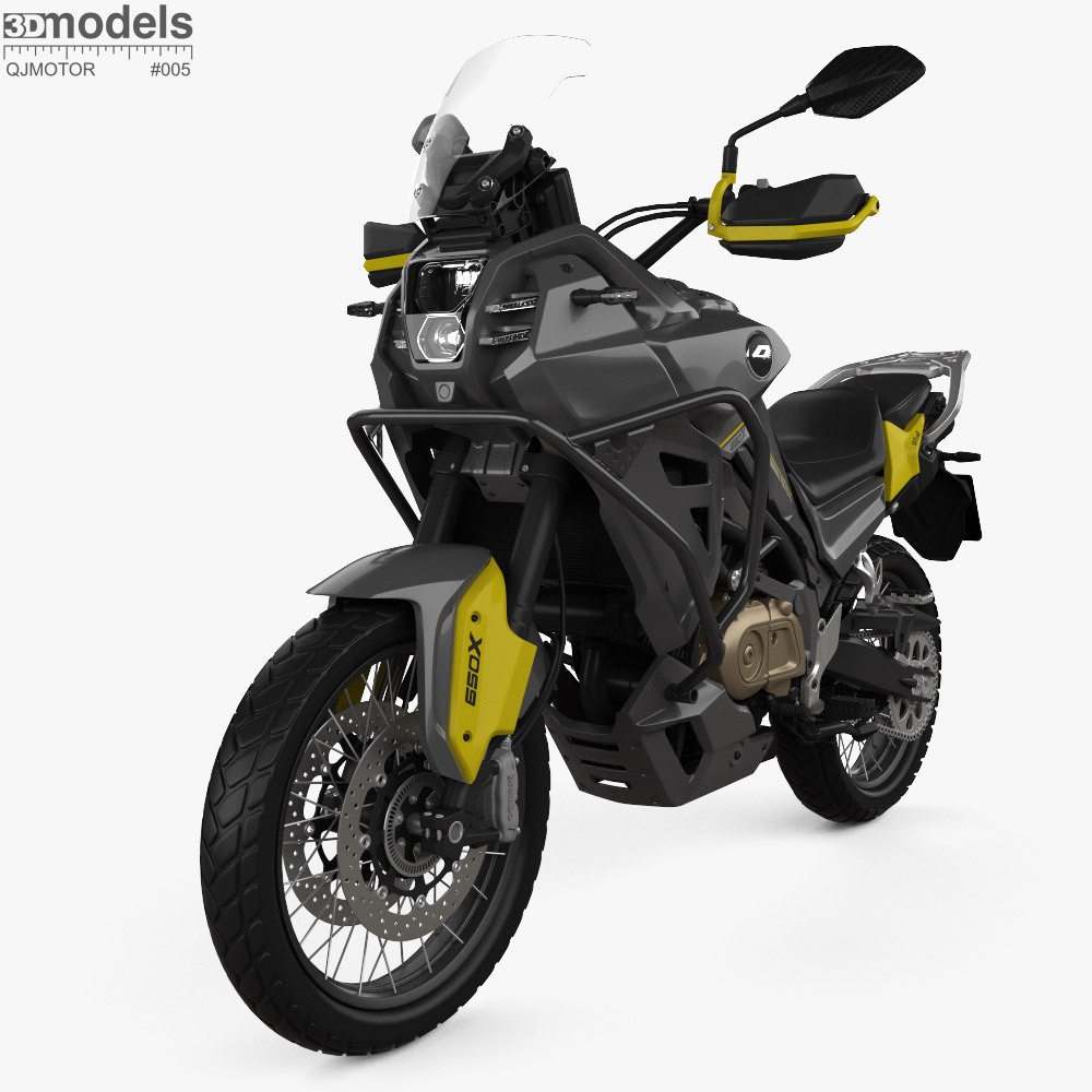 QJMOTOR SVT 650X 2025 3D model - Download Motorcycle on 3DModels.org
