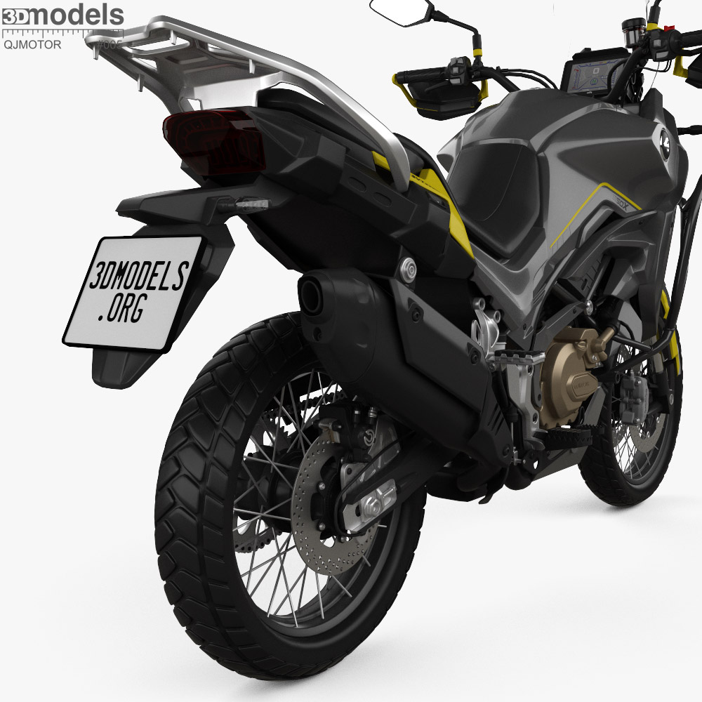 QJMOTOR SVT 650X 2025 Modèle 3D - Télécharger Motocyclettes on 3DModels.org