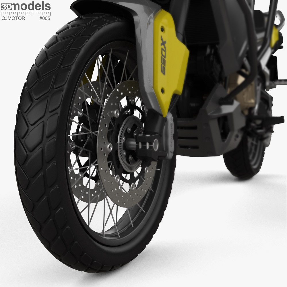 QJMOTOR SVT 650X 2025 3D model - Download Motorcycle on 3DModels.org