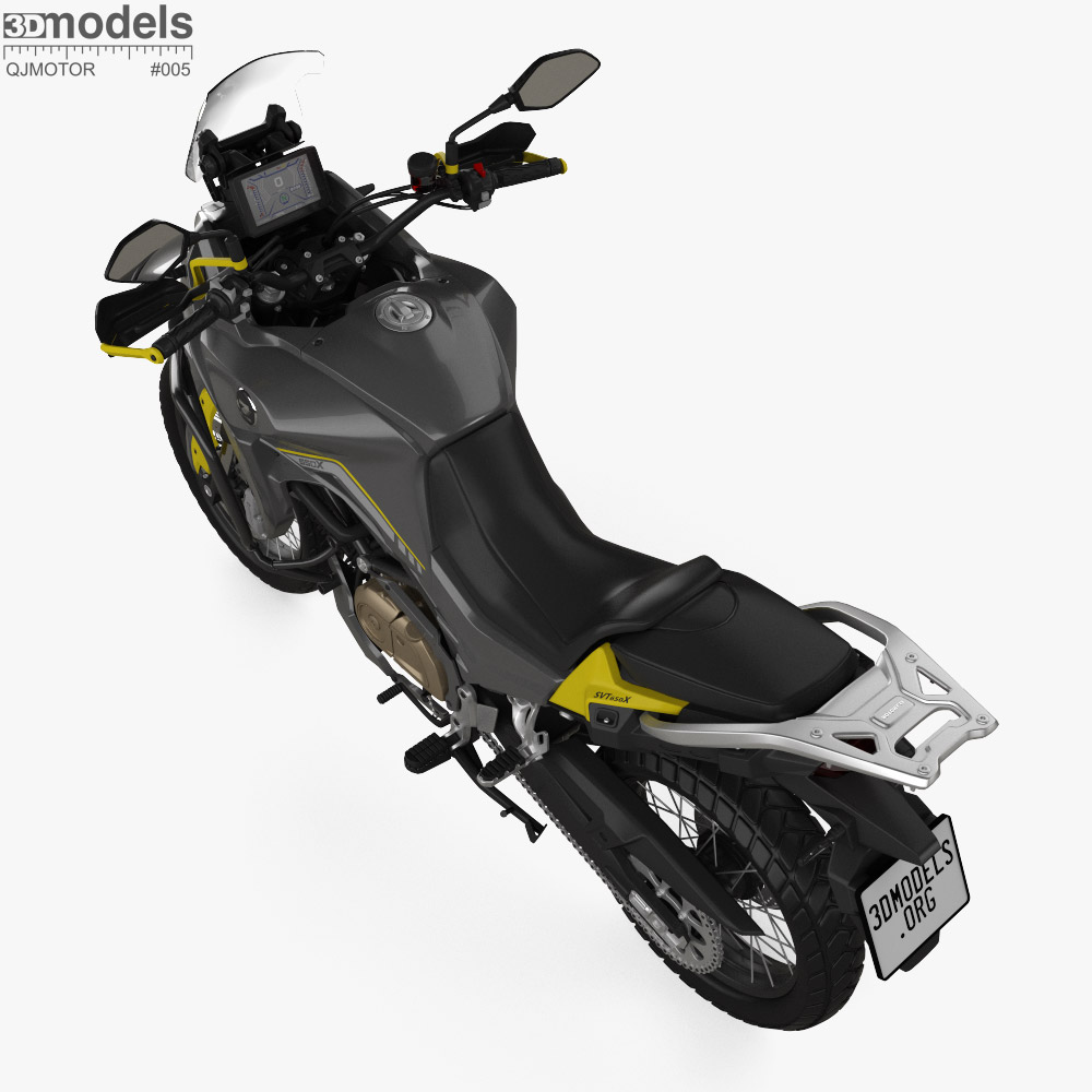 QJMOTOR SVT 650X 2025 3D model - Download Motorcycle on 3DModels.org