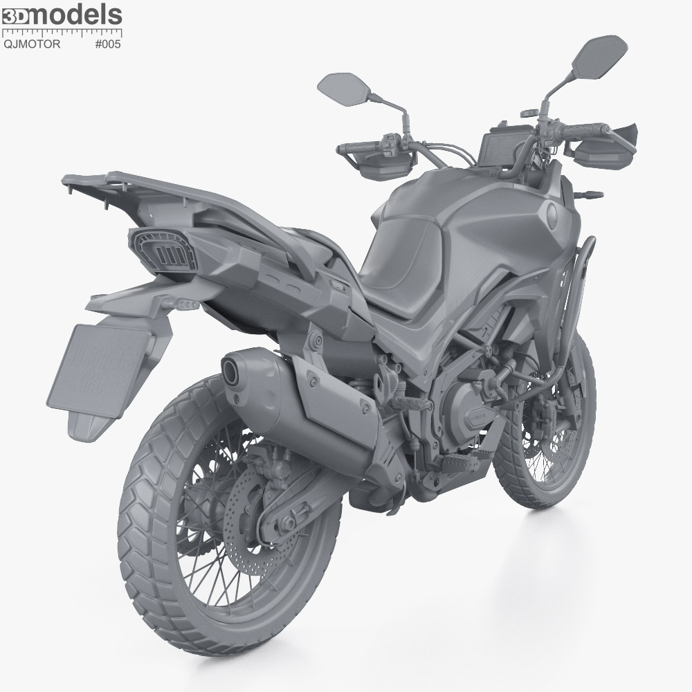 QJMOTOR SVT 650X 2025 Modelo 3D - Descargar Motocicletas activado ...