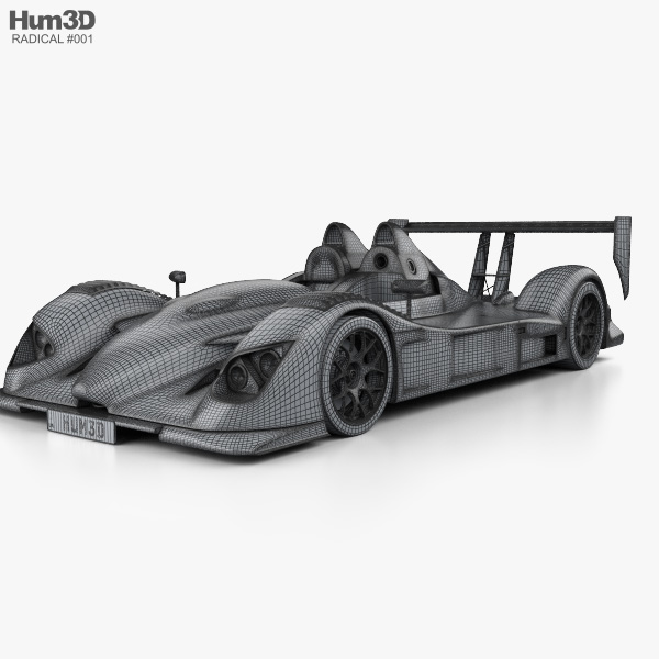 Radical SR9 2006 3D model - Download Sports car on 3DModels.org