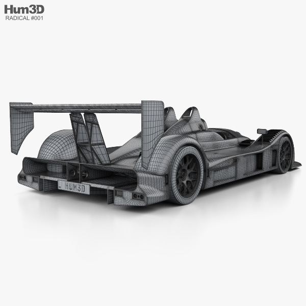 Radical SR9 2006 3D model - Download Sports car on 3DModels.org