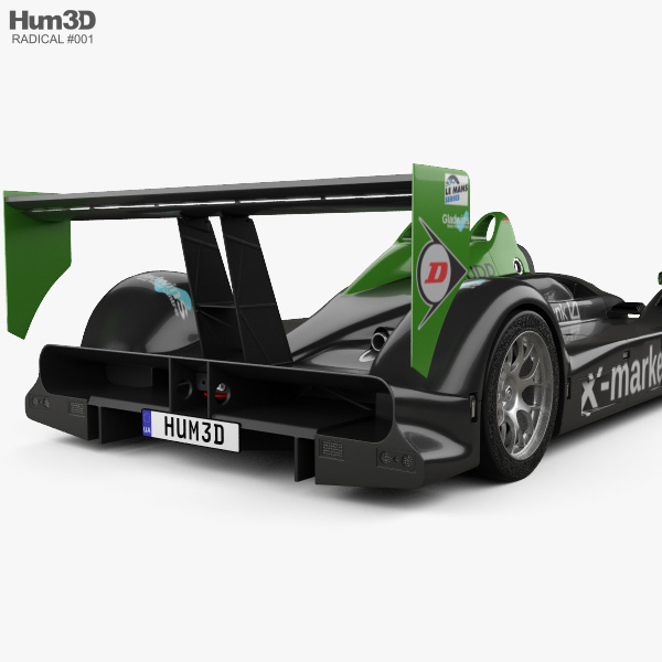 Radical SR9 2006 3D model - Download Sports car on 3DModels.org