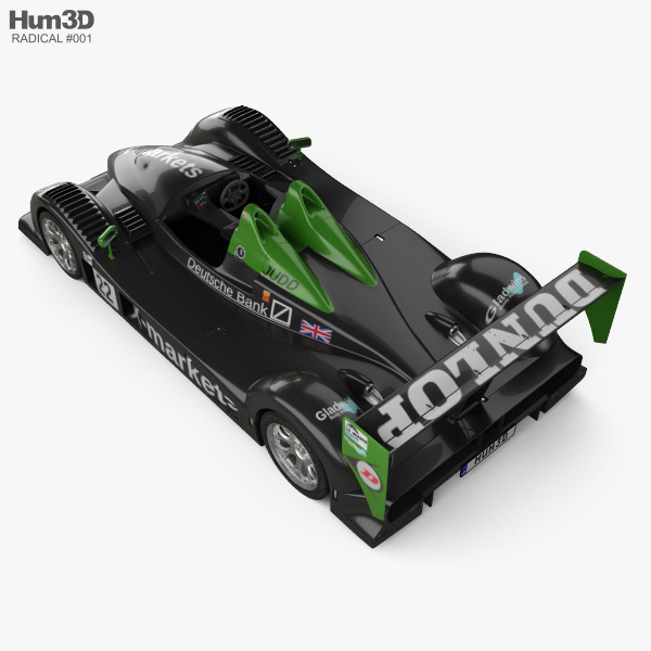 Radical SR9 2006 3D model - Download Sports car on 3DModels.org