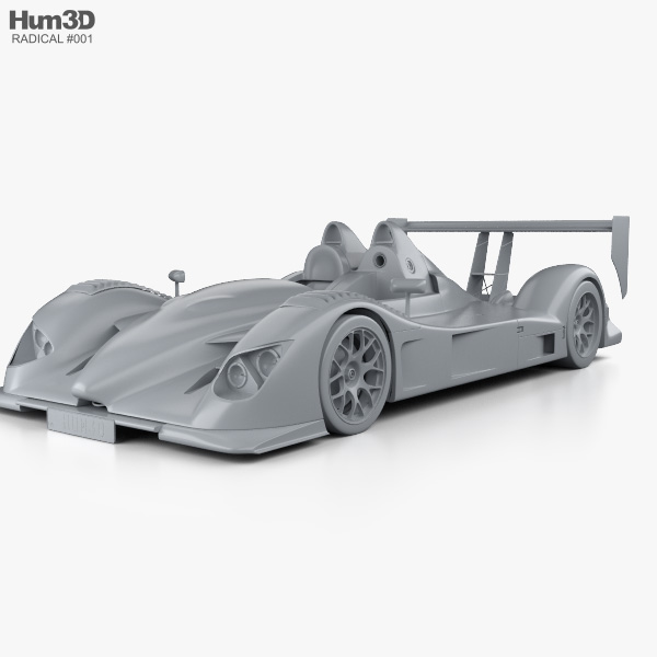 Radical SR9 2006 3D model - Download Sports car on 3DModels.org