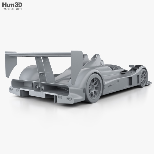 Radical SR9 2006 3D model - Download Sports car on 3DModels.org