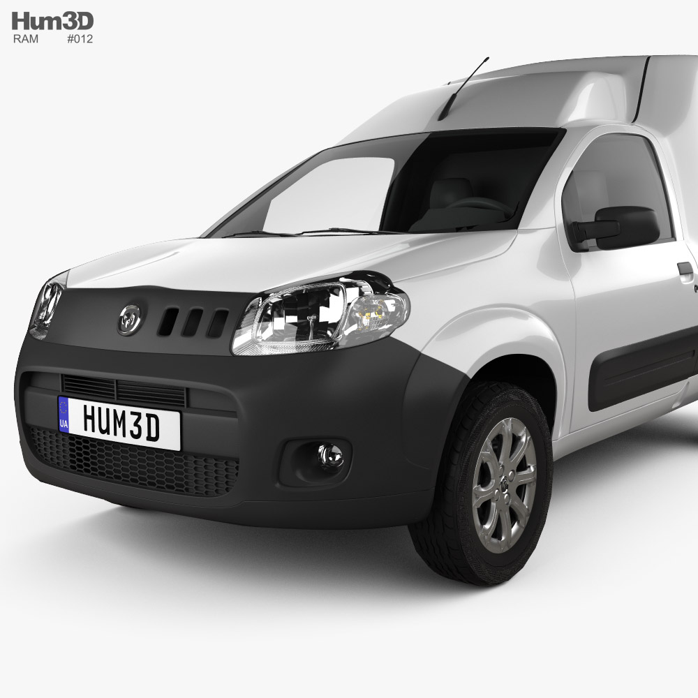 Ram ProMaster Rapid 2021 3D model - Download Van on 3DModels.org