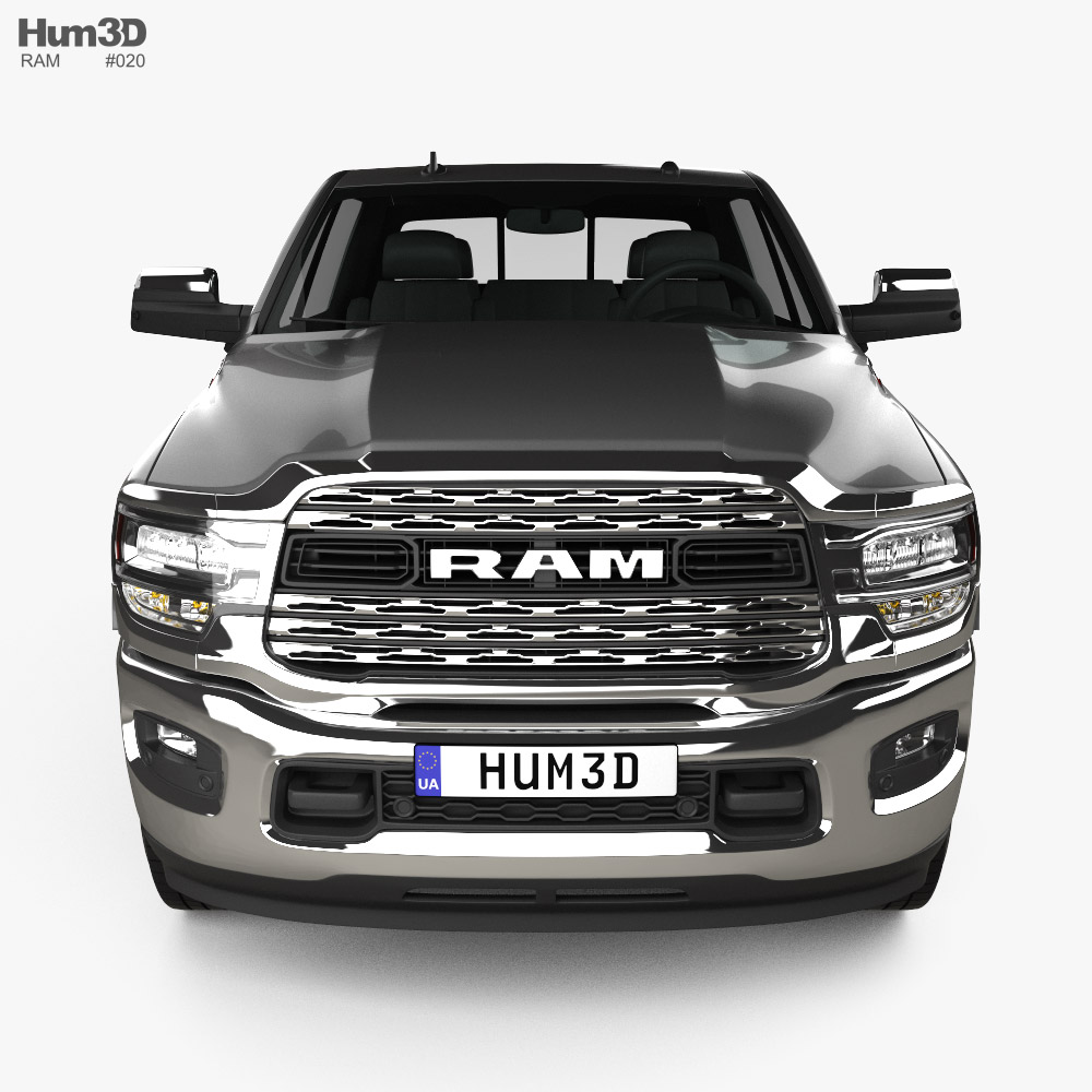 Ram 2500 Crew Cab Laramie 6’4″ Bed 2025 3D model - Download Pickup on ...