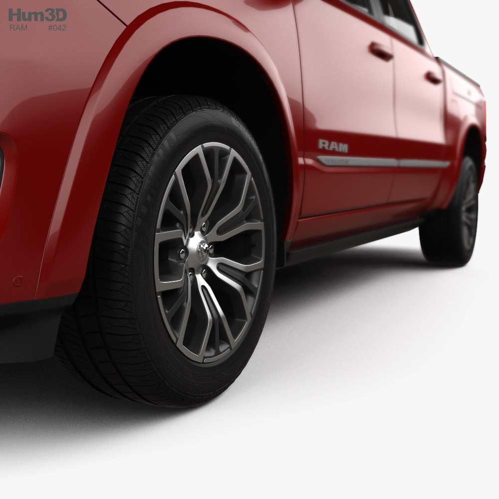 Ram 1500 Tungsten 2025 3D model - Download Pickup on 3DModels.org