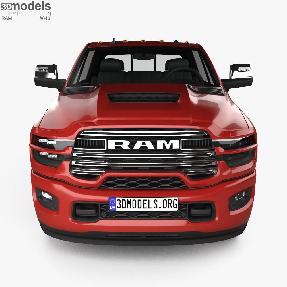 Ram 2500 Crew Cab 6’4″ Bed Laramie Sport 2025 3D model - Download ...