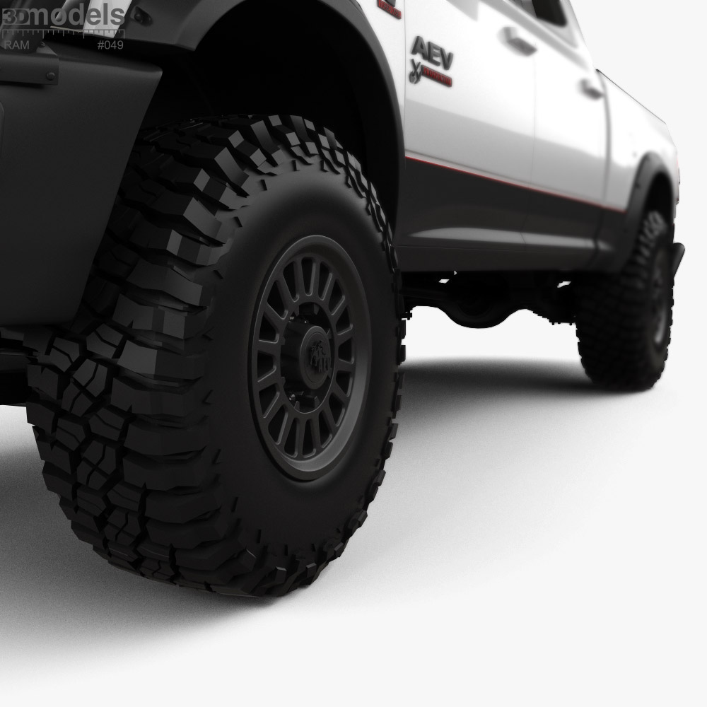Ram 2500 Crew Cab 6’4″ Bed AEV Prospector 2025 3D model - Download ...