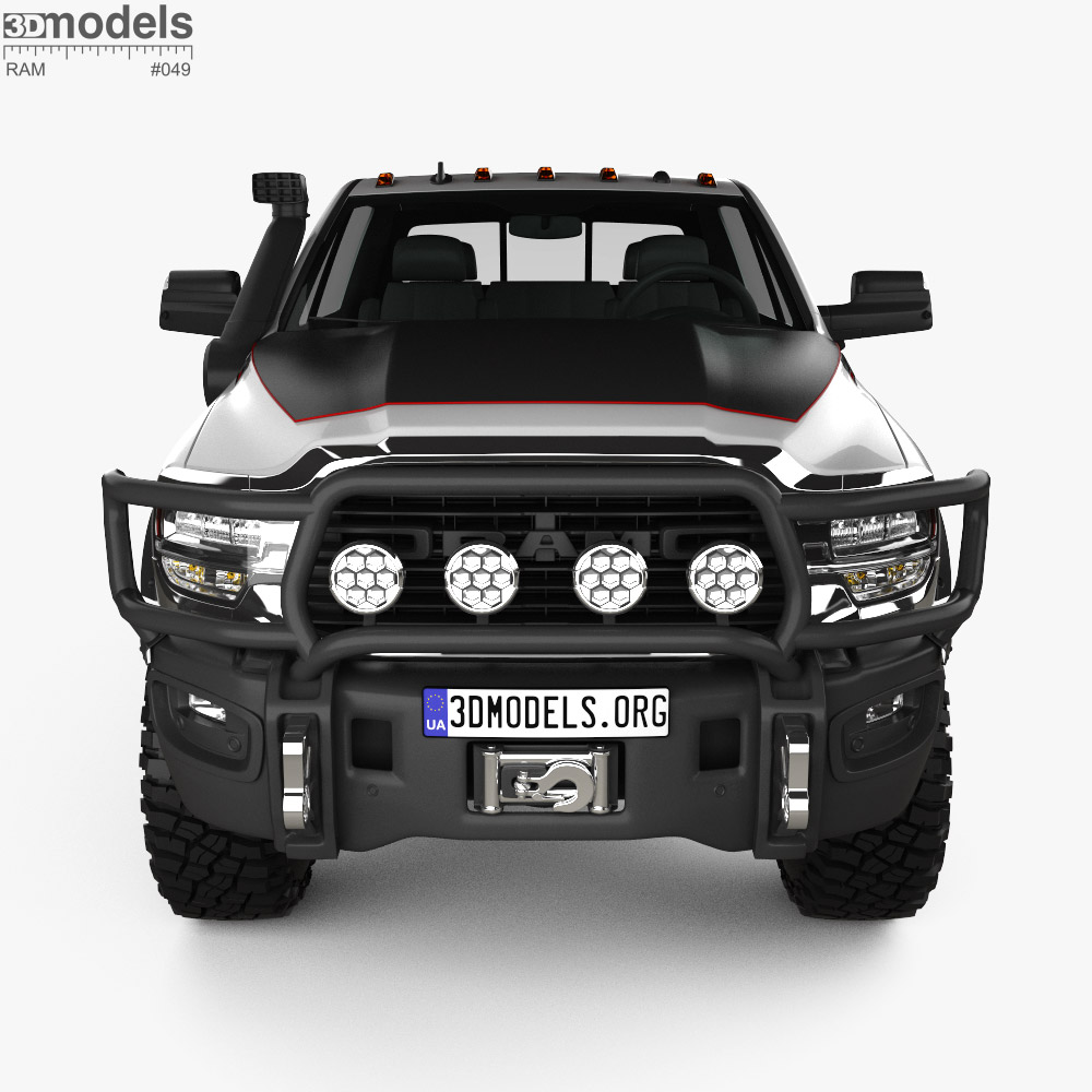 Ram 2500 Crew Cab 6’4″ Bed AEV Prospector 2025 3D model - Download ...