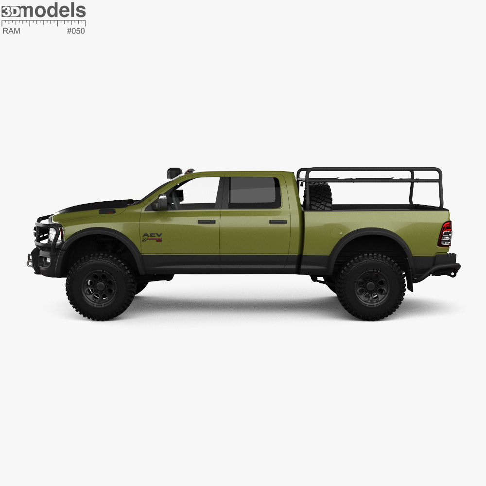Ram 2500 Crew Cab 6’4″ Bed AEV Prospetctor XL 2025 3D model - Download ...