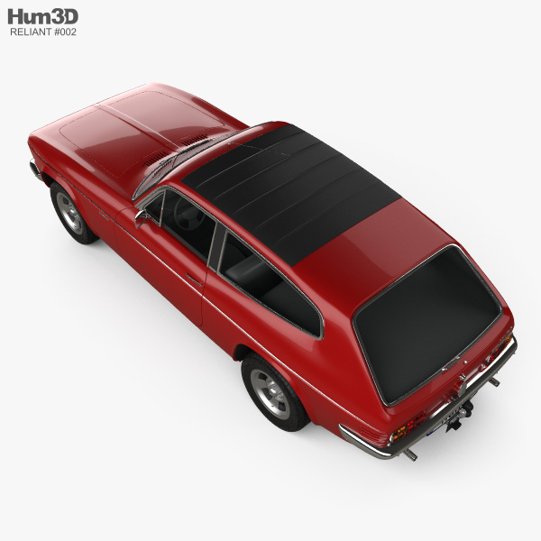 Reliant Scimitar GTE 1970 3D model - Download Hatchback on 3DModels.org