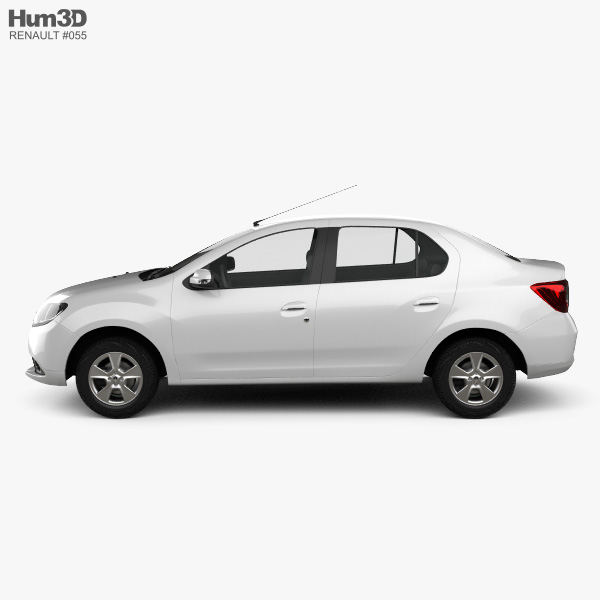 Renault Symbol (Logan) 2015 3D model - Download Sedan on 3DModels.org