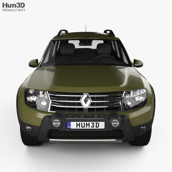Renault Duster (BR) 2013 3D model - Download Crossover SUV on 3DModels.org