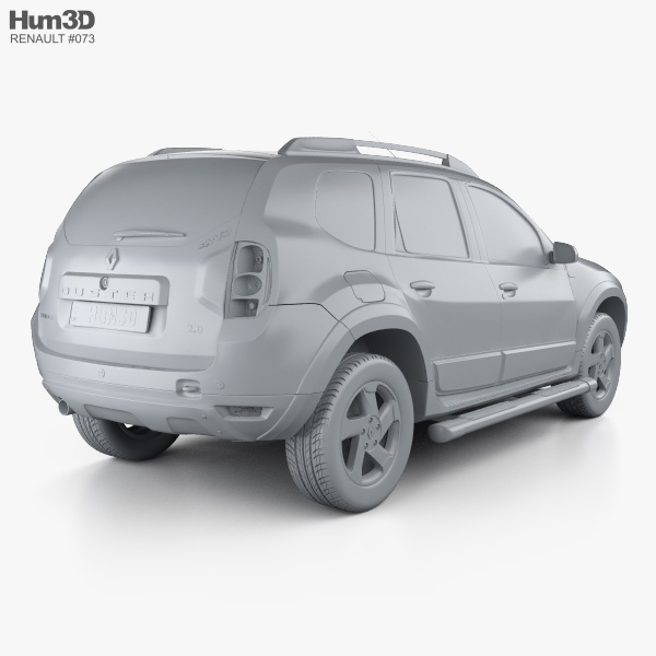 Renault Duster 2013 Modelo 3D - Baixar Crossover SUV no 3DModels.org