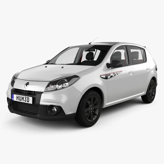 Renault Sandero 3D Models Download - 3DModels.org