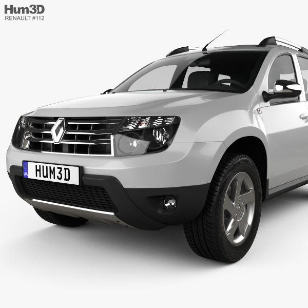 Renault Duster 2013 Modelo 3D - Descargar Crossover SUV on 3DModels.org