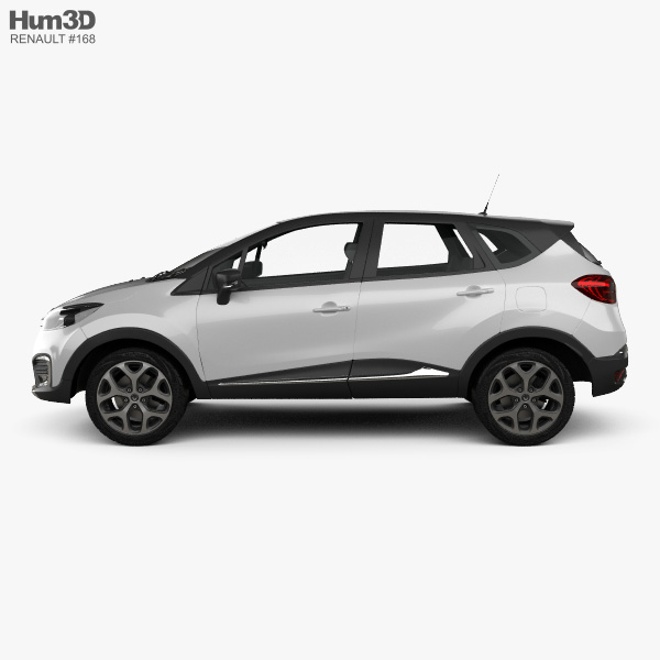 Renault Captur 2020 3D model - Download Crossover SUV on 3DModels.org
