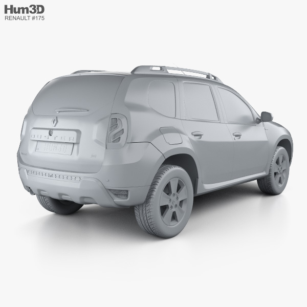 Renault Duster (CIS) 2018 Modelo 3D - Descargar Crossover SUV on ...