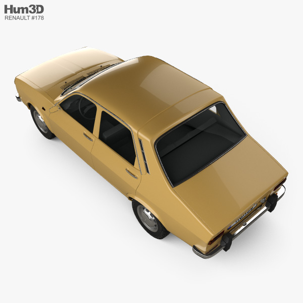 Renault 12 1969 Modelo 3D - Descargar Sedan activado 3DModels.org