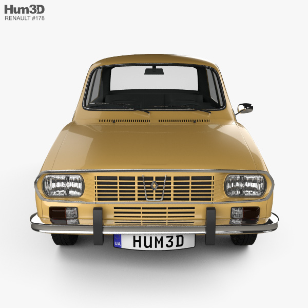 Renault 12 1969 Modelo 3D - Descargar Sedan activado 3DModels.org