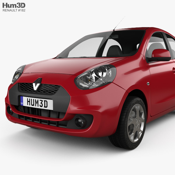 Renault Pulse 2017 Modelo 3D - Descargar Hatchback activado 3DModels.org