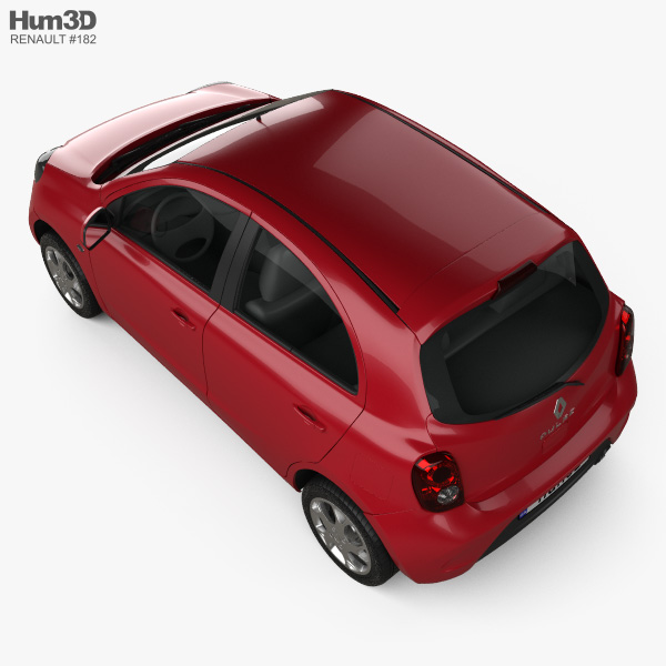 Renault Pulse 2017 3D model - Download Hatchback on 3DModels.org