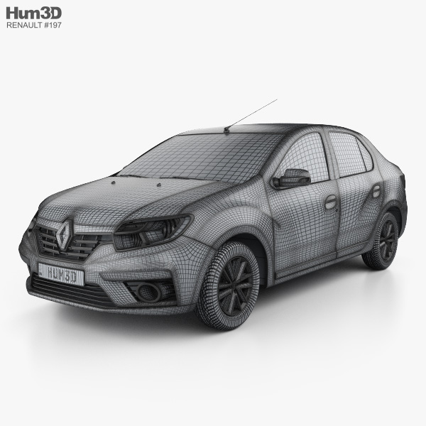 Renault Symbol 2015 3D model - Download Sedan on 3DModels.org