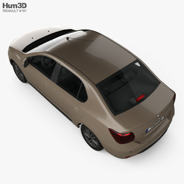 Renault Symbol 2015 3D model - Download Sedan on 3DModels.org