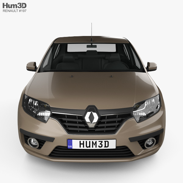 Renault Symbol 2015 3D model - Download Sedan on 3DModels.org