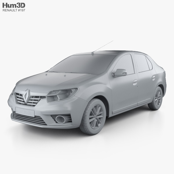 Renault Symbol 2015 3D model - Download Sedan on 3DModels.org