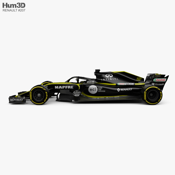 Renault R.S.18 2018 3D model - Download Sports car on 3DModels.org