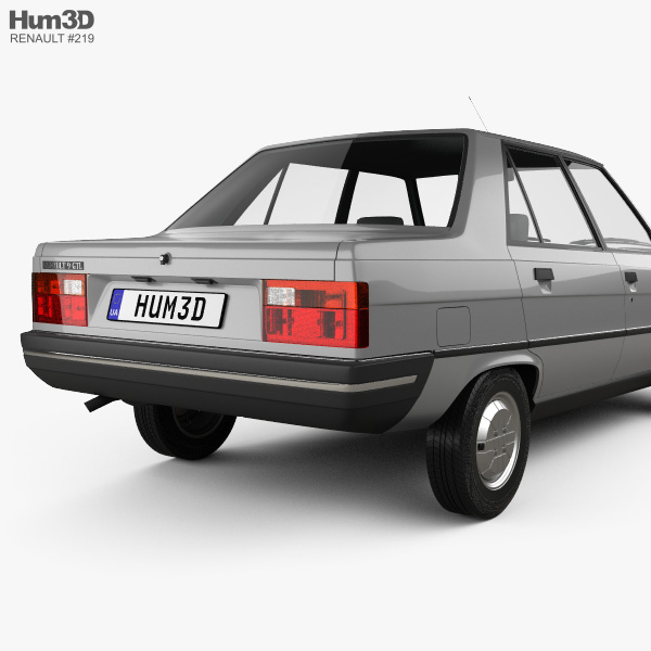 Renault 9 1983 Modelo 3D - Descargar Sedan activado 3DModels.org