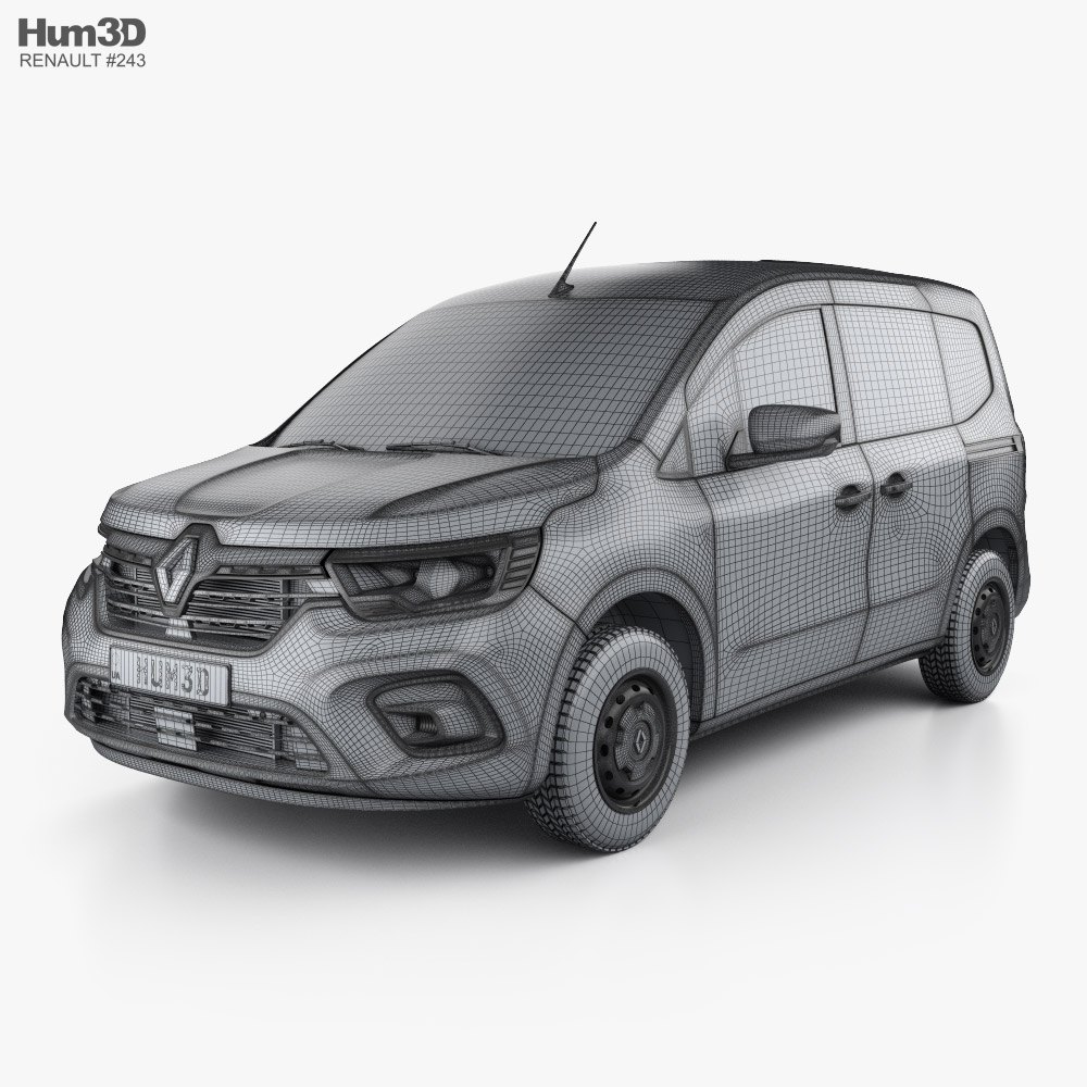 Renault Kangoo Van 2023 Modèle 3D - Télécharger Van on 3DModels.org