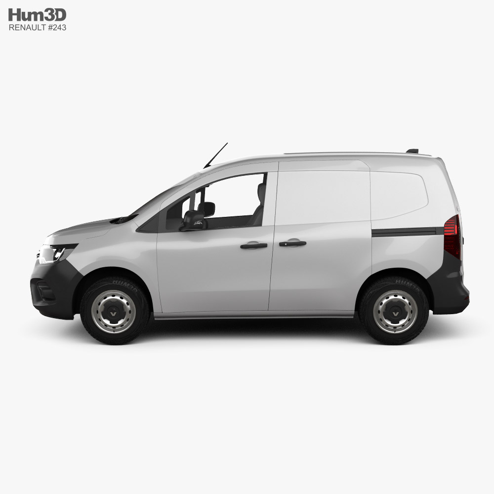 ルノー カングー バン 2023 3Dモデル - ダウンロード Van オン 3DModels.org