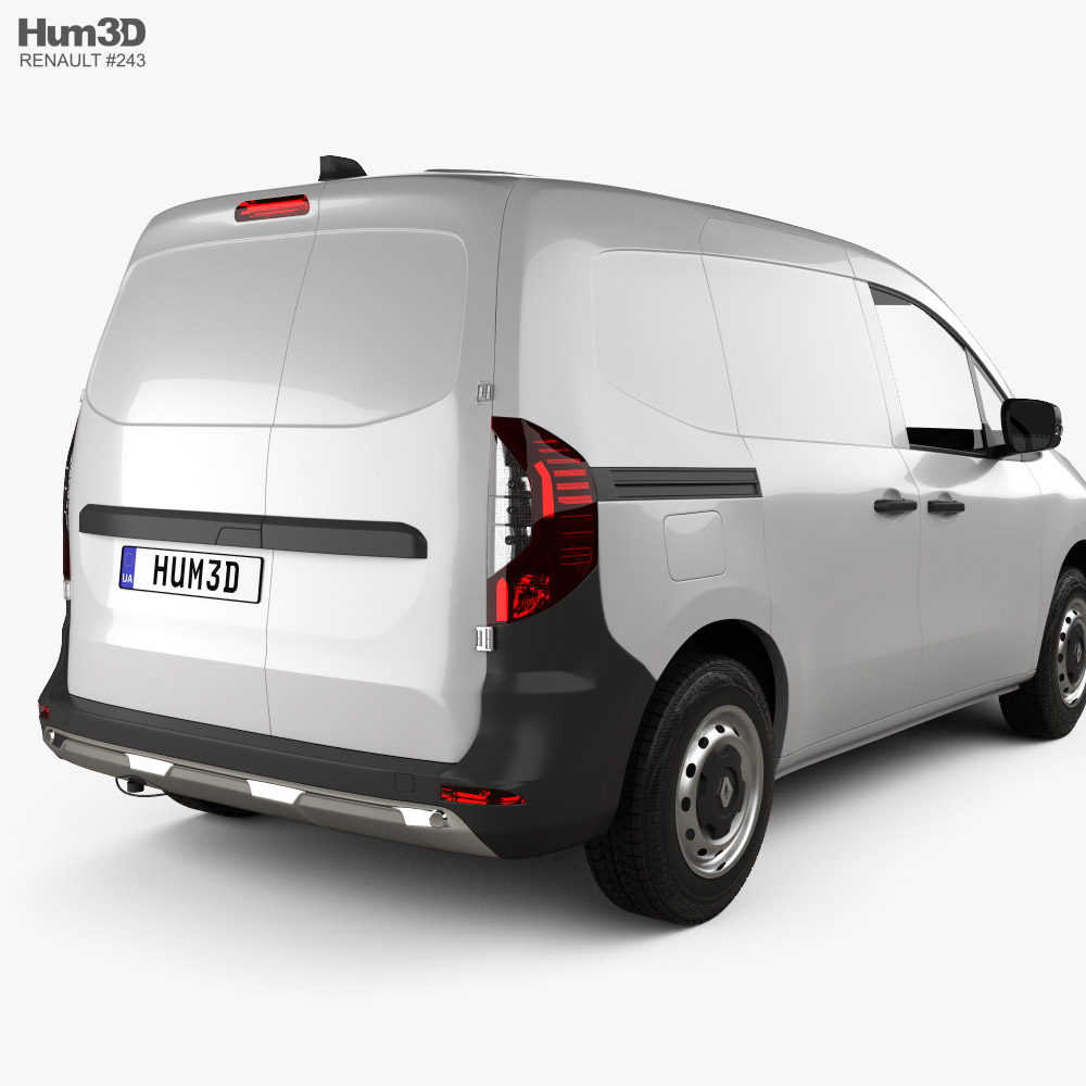 Renault Kangoo Van 2023 3D model - Download Van on 3DModels.org