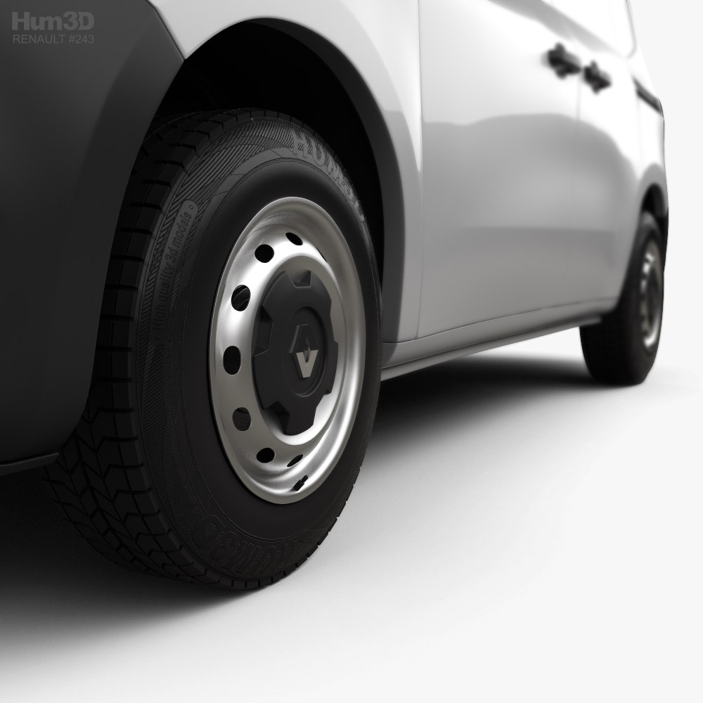 Renault Kangoo Van 2023 3D model - Download Van on 3DModels.org