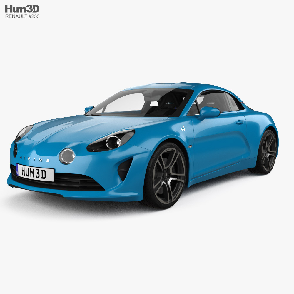 Renault Alpine A110 Premiere Edition con interior 2020 Modelo 3D ...