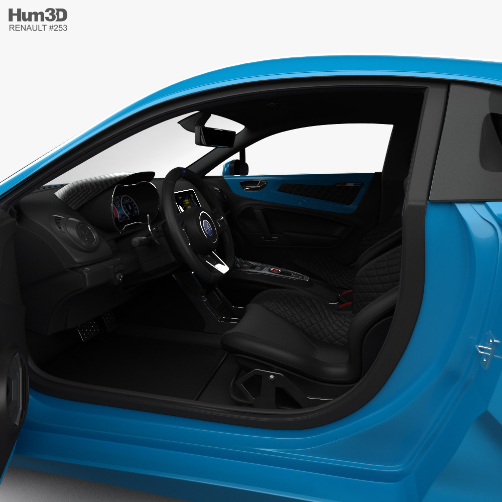 Renault Alpine A110 Premiere Edition con interior 2020 Modelo 3D ...