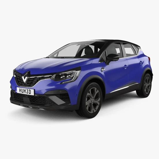 Renault Captur 3d-Modelle Herunterladen - 3DModels.org