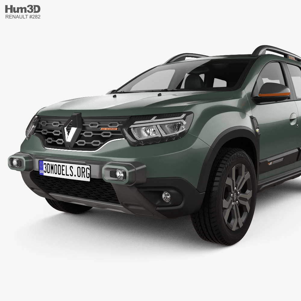 Renault Duster BR-spec 2025 Modelo 3D - Baixar Crossover SUV no ...