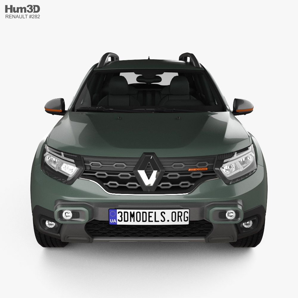 Renault Duster BR-spec 2025 Modelo 3D - Baixar Crossover SUV no ...